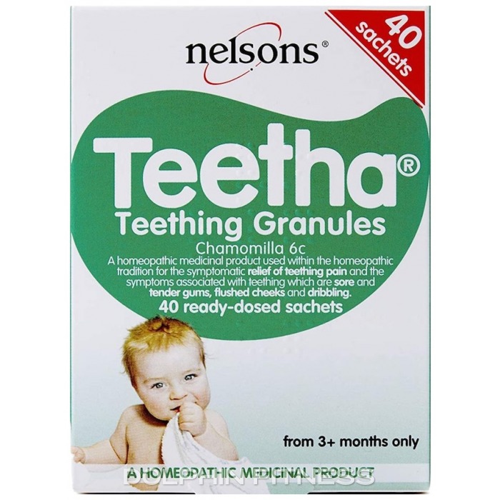 Nelsons Teetha Teething Granules 40 Sachets