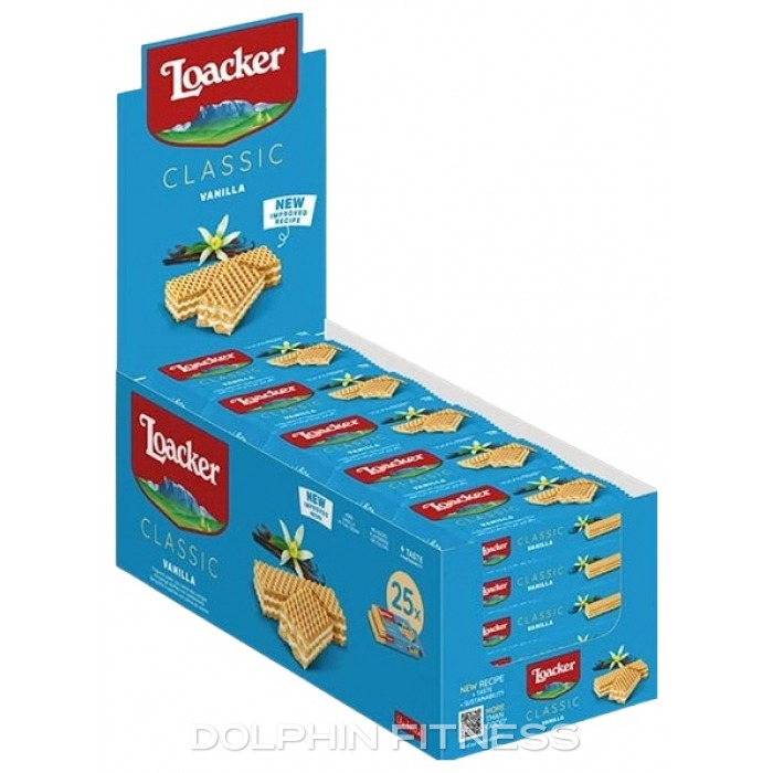 Loacker Classic Vanilla Wafers 25 x 45g