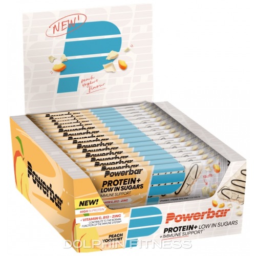 PowerBar Protein Plus Low Sugar + Immune Bar 16 Bars