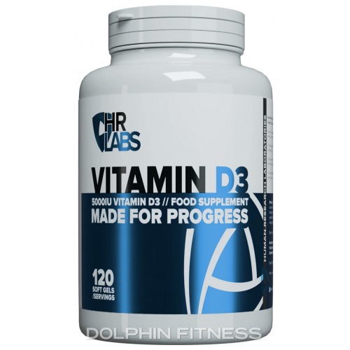 HR Labs Vitamin D3 120 Softgels