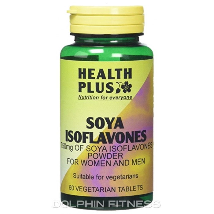Health Plus Soya Isoflavones 750 mg 60 Vegetarian Tablets