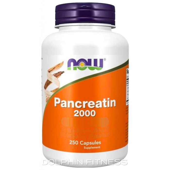 NOW Pancreatin 2000 250 Capsules