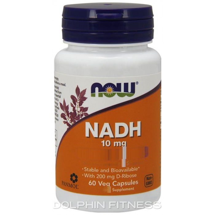NOW NADH 10 mg 60 Veg Capsules