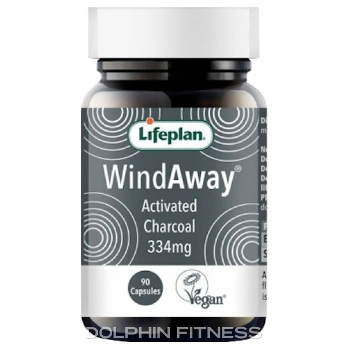LifePlan Windaway Activated Charcoal 90 Capsules