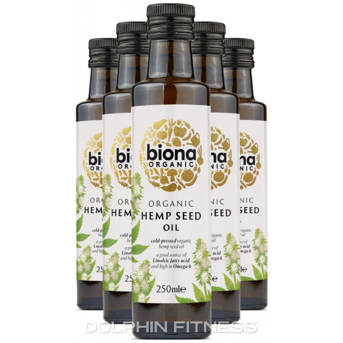 Biona Organic Hemp Seed Oil 6 x 250 ml