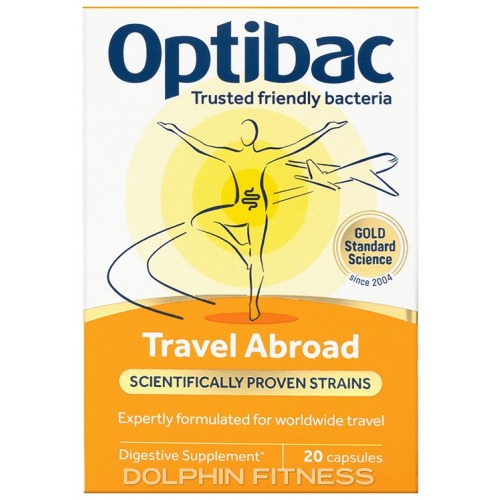 OptiBac Probiotics Travel Abroad 20 Capsules