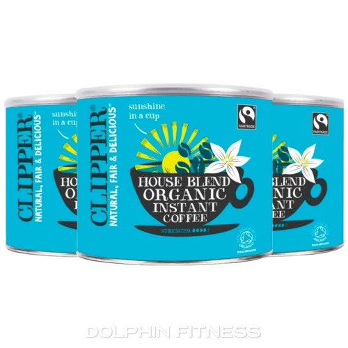 Clipper House Blend Organic Instant Coffee 4 x 500g