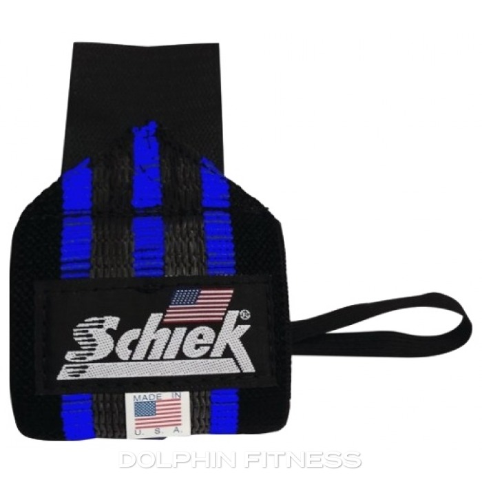 Schiek Sports 1112 Wrist Wraps (12 inch) Blue