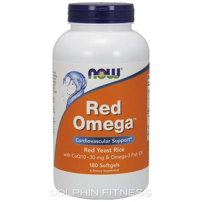 NOW Red Omega 180 Softgels
