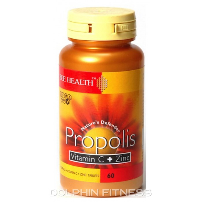 Bee Health Propolis Vit C & Zinc 60 Tablets