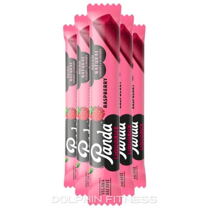 Panda Raspberry Liquorice Bar 36 x 32g