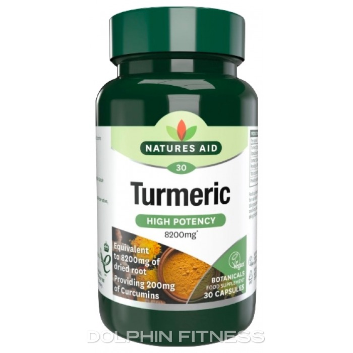 Natures Aid Turmeric 30 Capsules