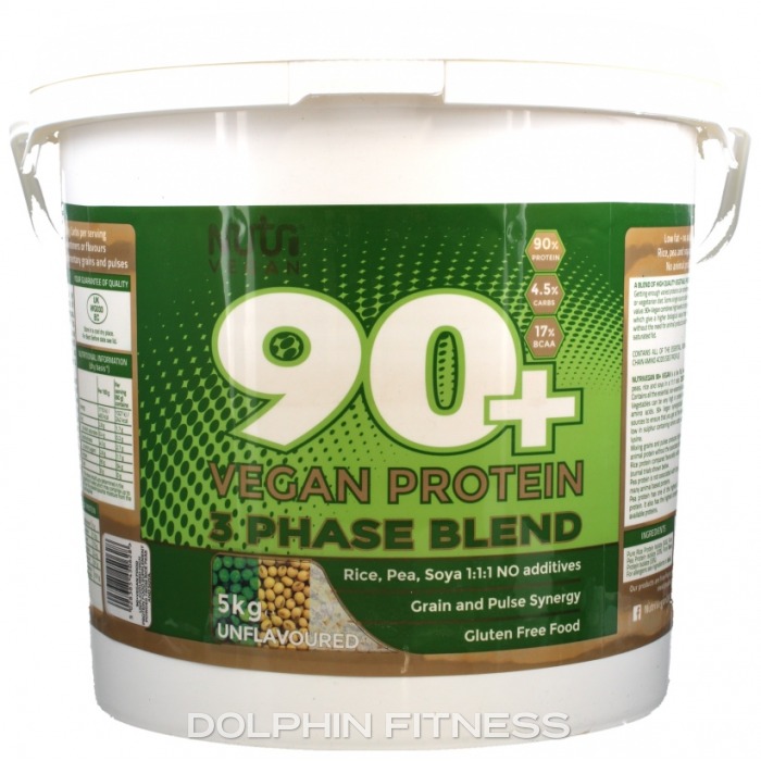 NutriSport 90+ Vegan Protein Unflavoured 5000g