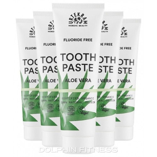 Urtekram Aloe Vera Toothpaste 6 x 75 ml