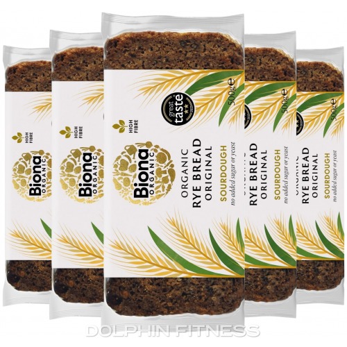 Biona Organic Rye Bread 7 x 500g