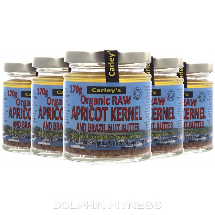 Carley's Organic Raw Apricot Kernel and Brazil Nut Butter 6 x 170g