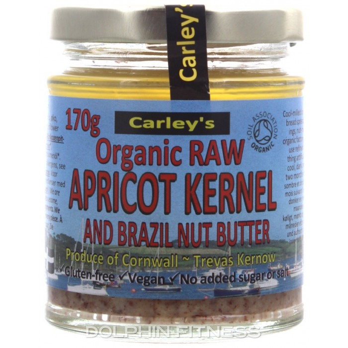 Carley's Organic Raw Apricot Kernel and Brazil Nut Butter 1 x 170g