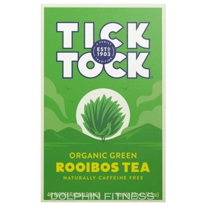 Tick Tock Organic Rooibos Green Tea 1 x 40 Teabags