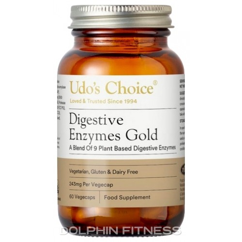 Udos Choice Digestive Enzymes Gold 60 Capsules