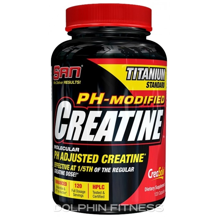 SAN Ph-Modified Creatine 120 Capsules