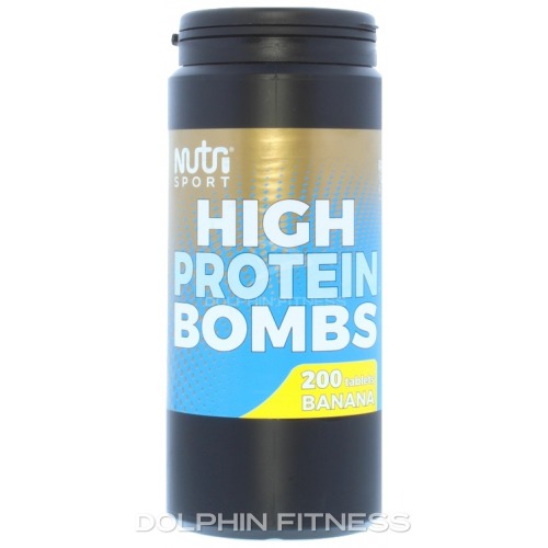 NutriSport High Protein Bombs 200 Tablets Strawberry
