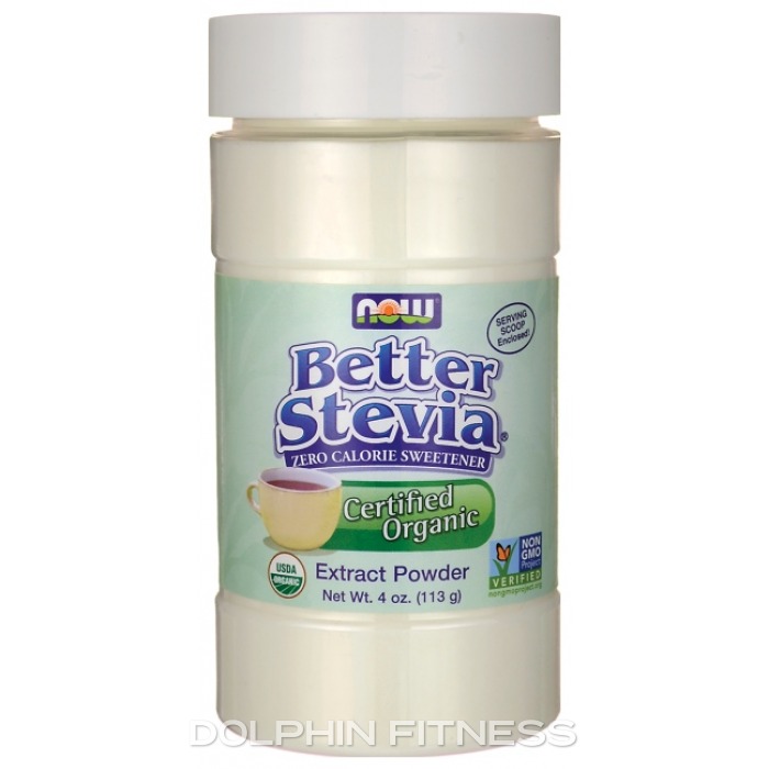 NOW Organic Better Stevia Extract Powder 113g