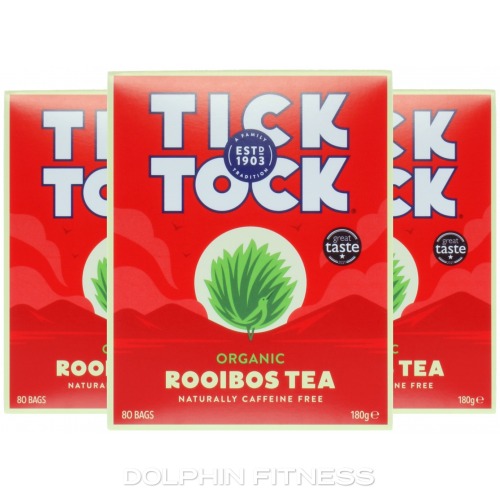 Tick Tock Organic Rooibos Tea 4 x 80 Teabags