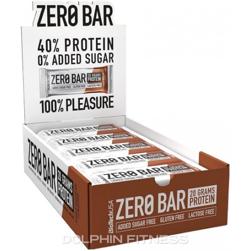 BioTechUSA Zero Bar 20 Bars Chocolate Chip
