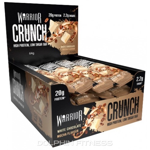 Warrior Crunch Bar 12 x 64g Chocolate Chip Cookie Dough