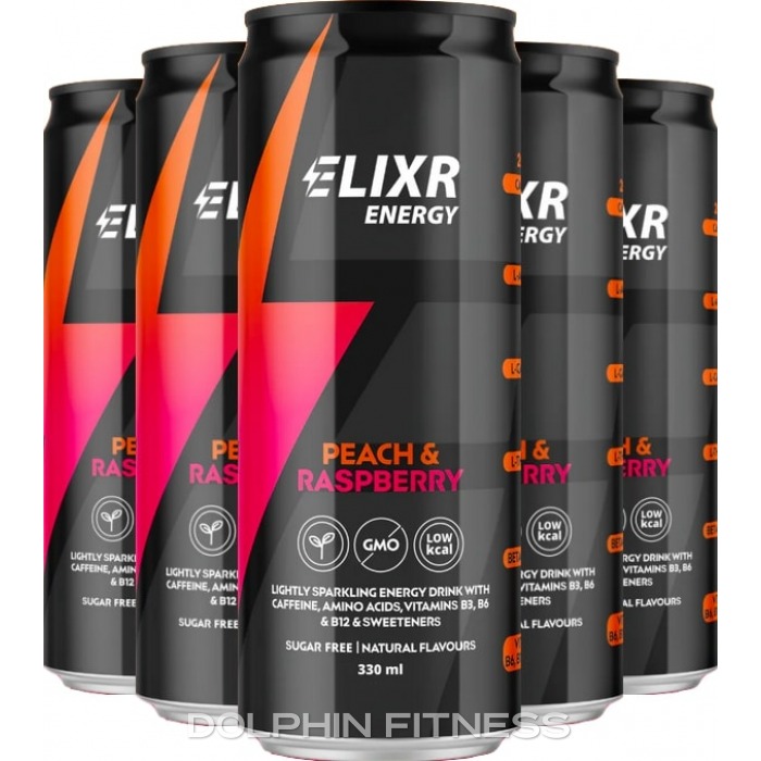 Elixr Energy Energy Drink 12 x 330 ml Mixed Berry