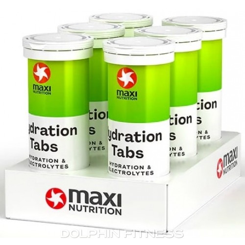 Maxi Nutrition Hydration Tabs 6 x 10 Tablets Pink Grapefruit