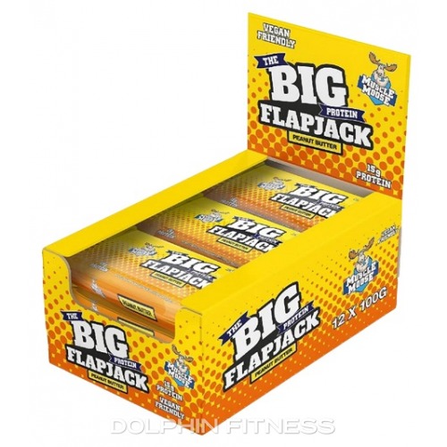 Muscle Moose Big Protein Flapjack 12 Flapjacks