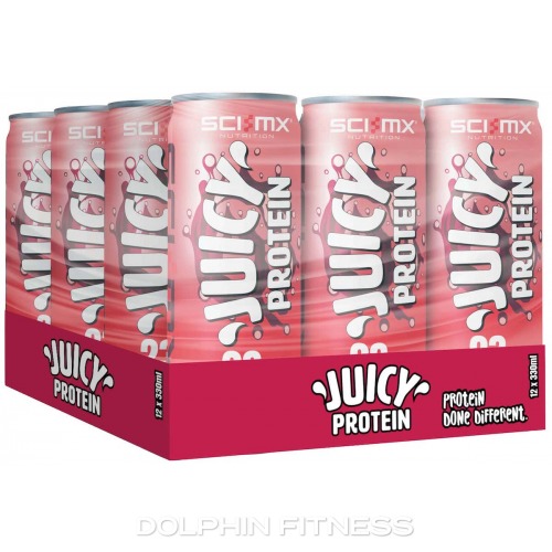 SCI-MX Juicy Protein Can 12 Cans Blue Raspberry