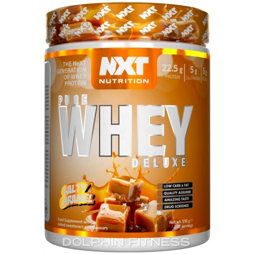 NXT Nutrition Pure Whey Deluxe 510g Strawberry Banana