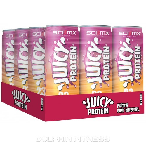 SCI-MX Juicy Protein Can 12 Cans Blue Raspberry