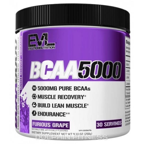 Evlution Nutrition BCAA 5000 30 Servings Blue Raz