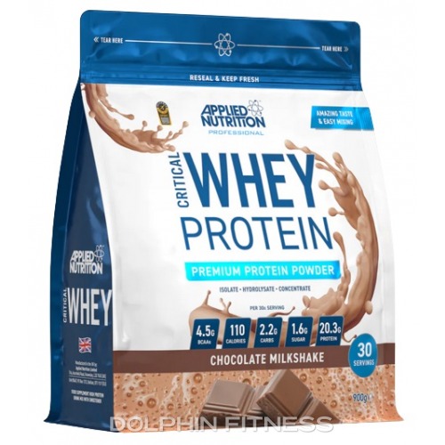 Applied Nutrition Critical Whey Protein 900g Strawberry Milkshake