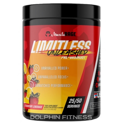 Muscle Rage Limitless Unleashed 25 Servings