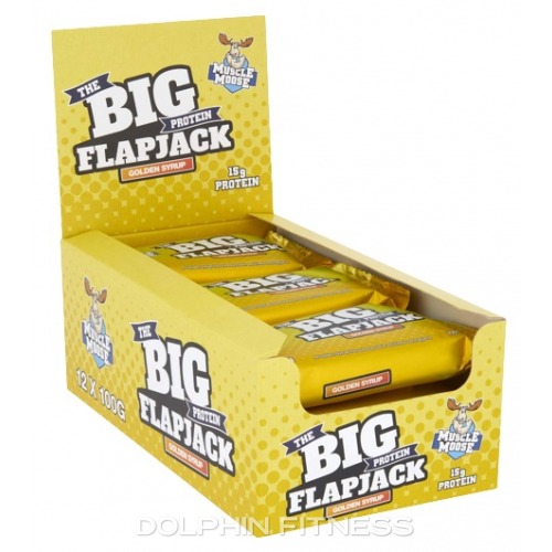 Muscle Moose Big Protein Flapjack 12 Flapjacks