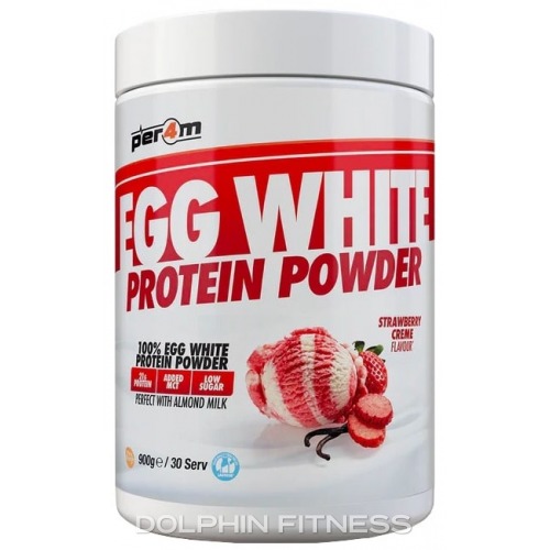 Per4m Egg White Protein Powder 900g Caramel Biscuit