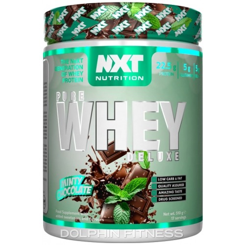NXT Nutrition Pure Whey Deluxe 510g Strawberry Banana