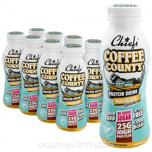 Chiefs Protein Drinks 8 x 330 ml Berry Falls