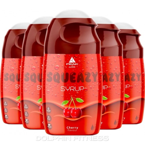 Peak Squeazy Syrup 10 x 65 ml Ice Tea Lemon