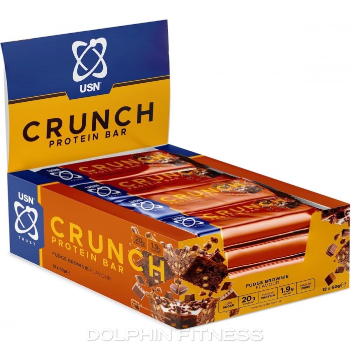 USN Trust Crunch Protein Bar 12 Bars Triple Chocolate